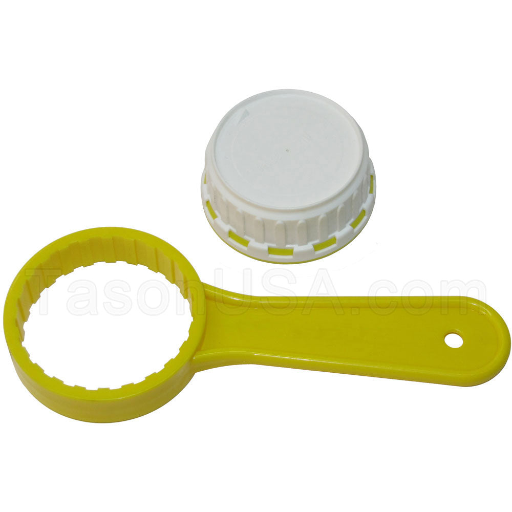 Plastic Screw Cap Spanner Wrench For 69 mm Outer Diameter Caps - Tason USA