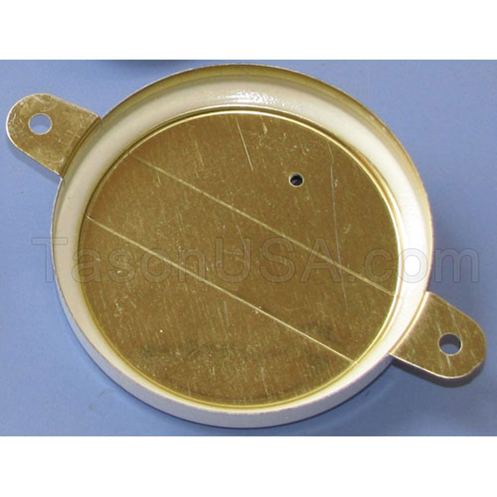 Vented 2" Steel Capseal With Corner Gasket - White - Tason USA